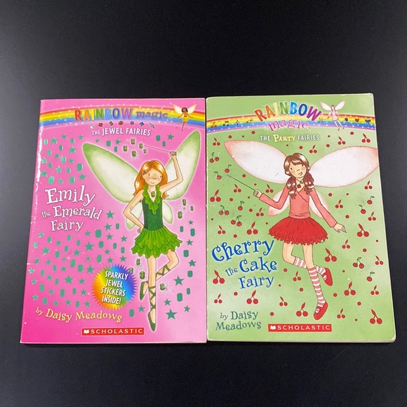 Scholastic | Other | Rainbow Magic Fairies By Daisy Meadows Two Book ...